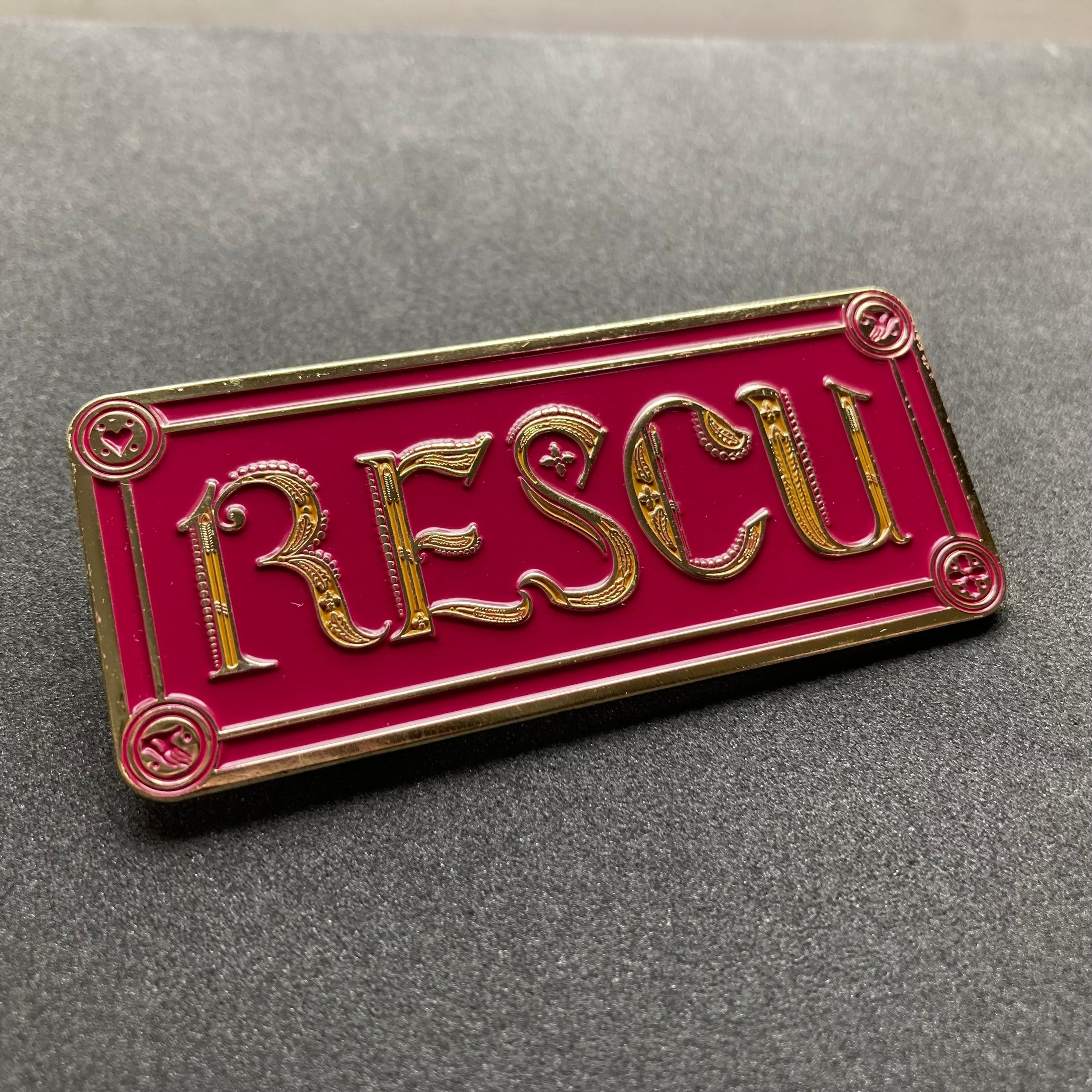 Limited Edition Enamel Pin - RESCU Illuminated | RESCU Foundation Store
